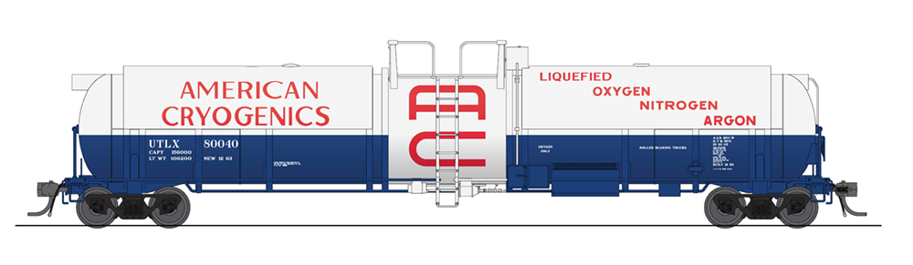 HO Scale Cryogenic Tank Car – RJ's Trains