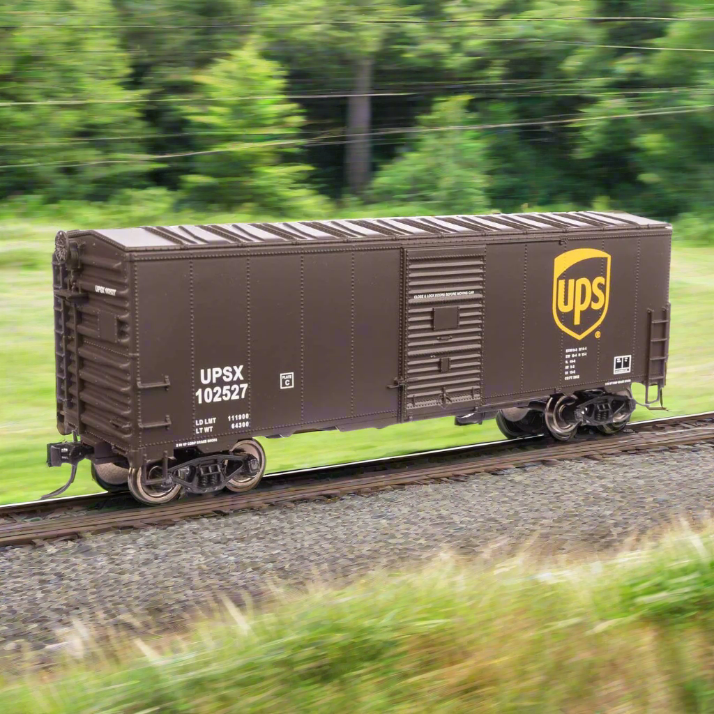Walthers Mainline, 910-1217, HO Scale, 40' AAR 1948 Box Car, UPS, #102 ...