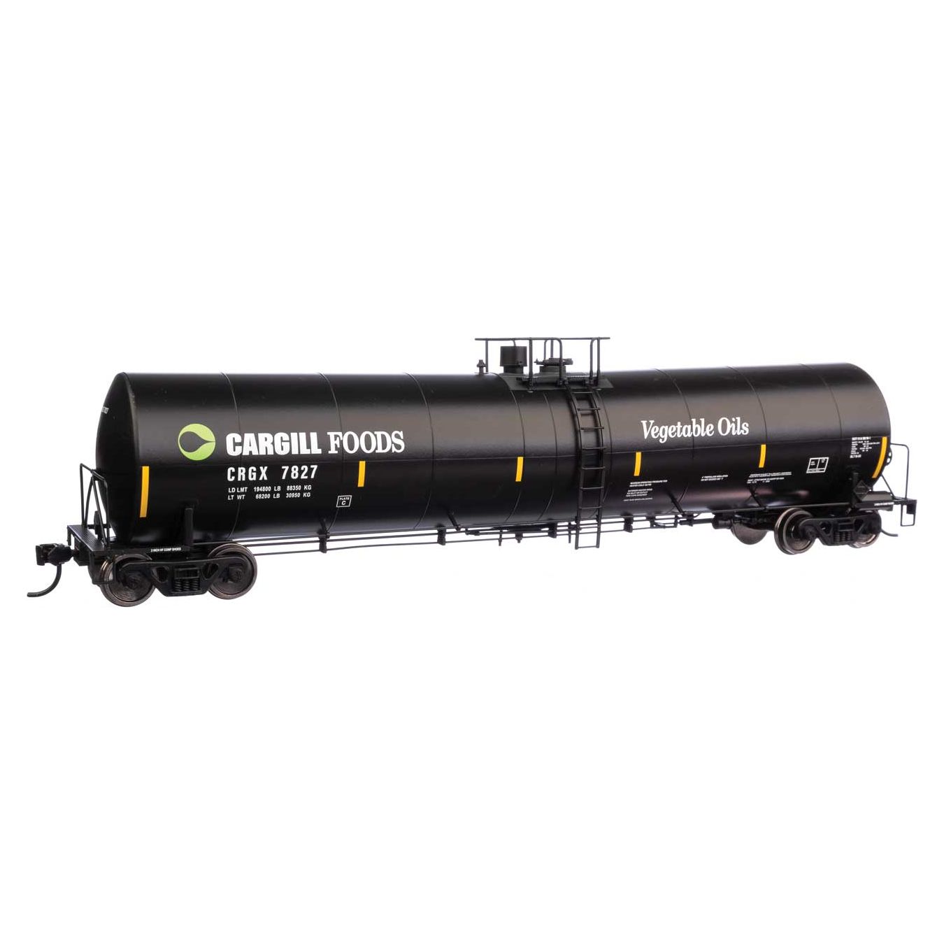 Walthers Mainline, 910-48213, HO Scale, Trinity 25,000-Gallon Tank Car ...