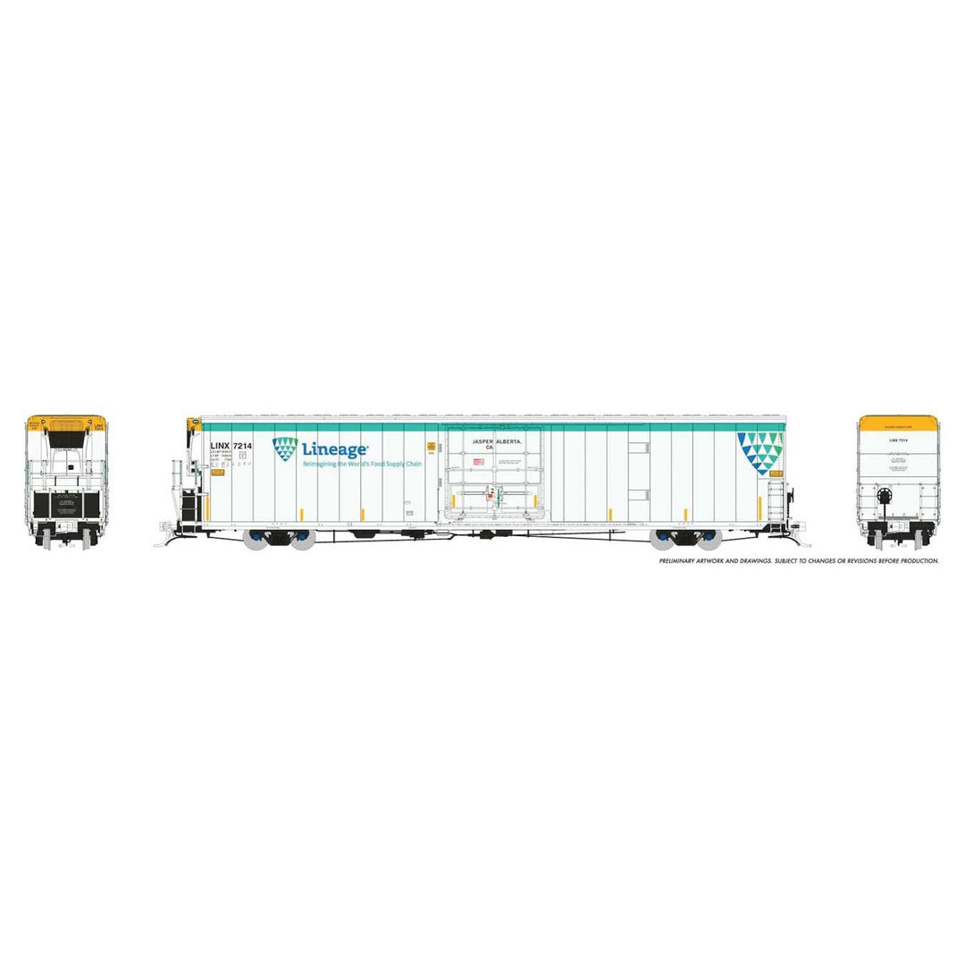 Rapido, 167003-2, HO Scale, Greenbrier 72' IL 7780 Mechanical Reefer ...