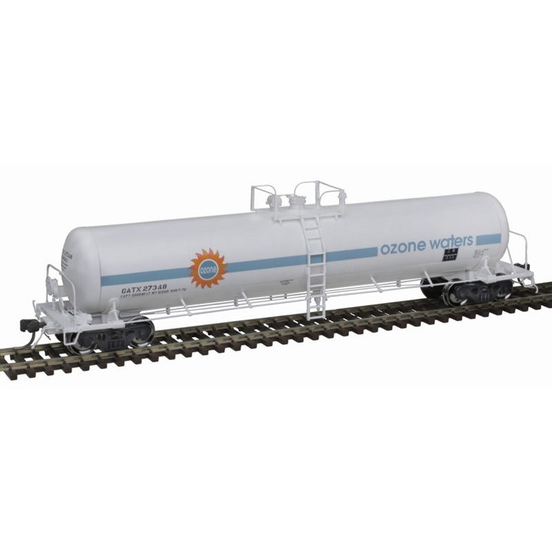 Atlas, 20006973, HO Scale, GATX 20,700-Gallon Tank Car, Ozone Waters ...