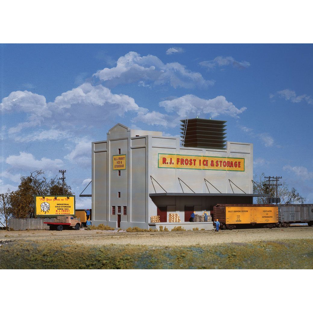 Walthers Cornerstone, HO Scale, 933-3020, RJ Frost Cold Storage Kit ...