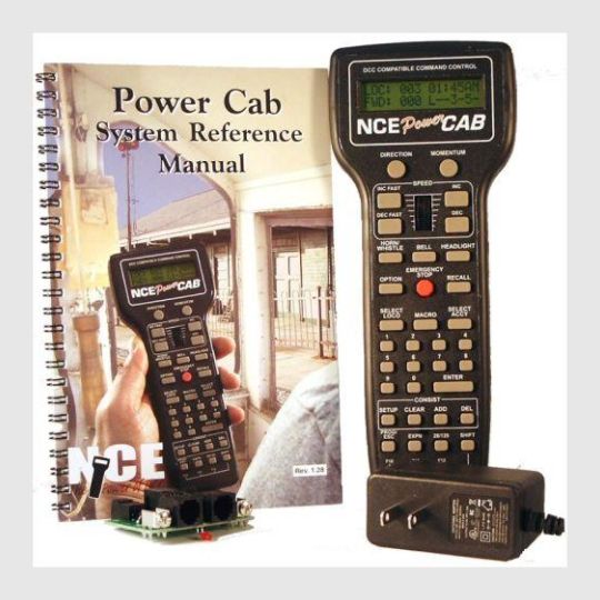 NCE 25 Power Cab Complete DCC Starter Set with Power Supply – RJ's Trains