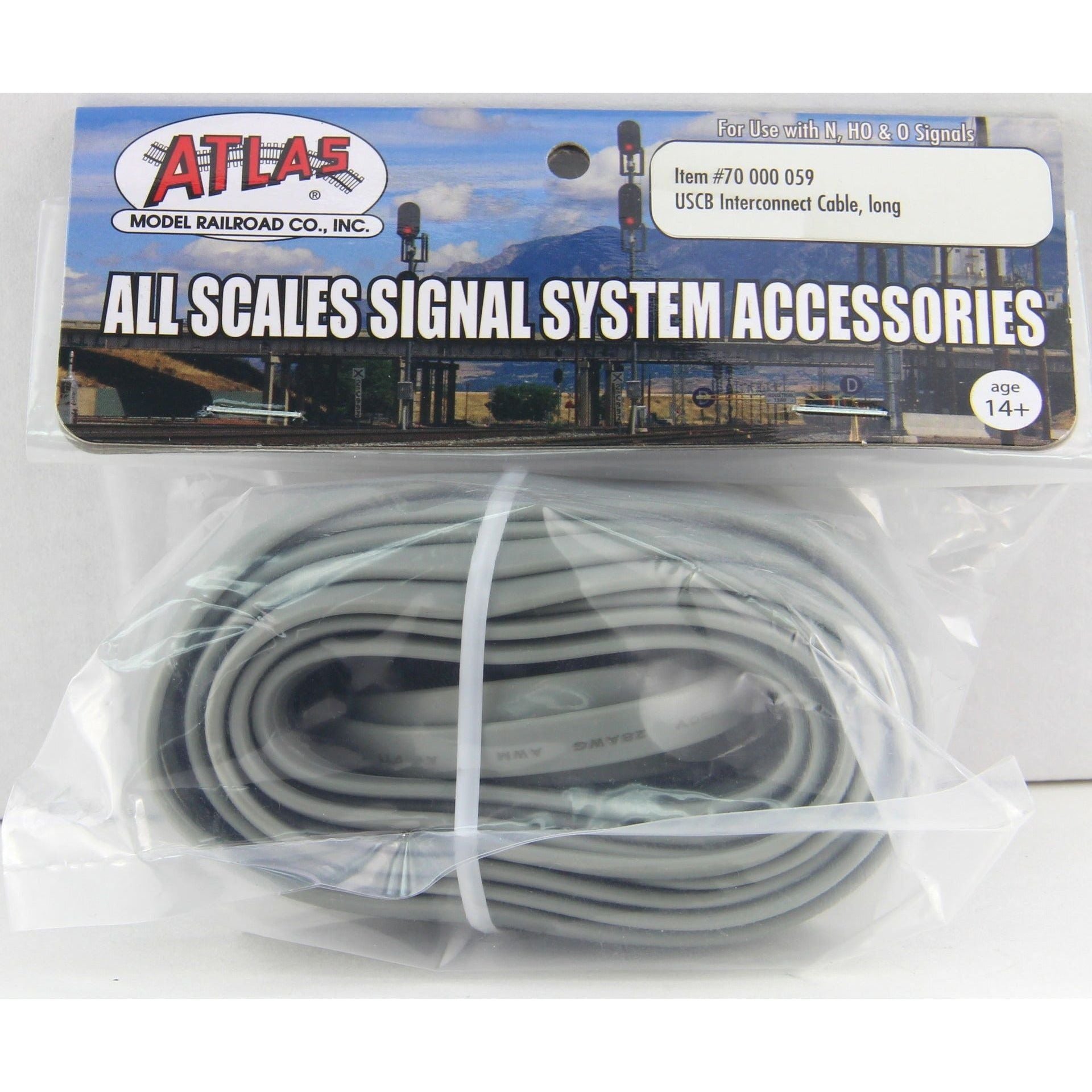 Atlas, #70 000 059, USCB Interconnect Cable, Long 25' – RJ's Trains