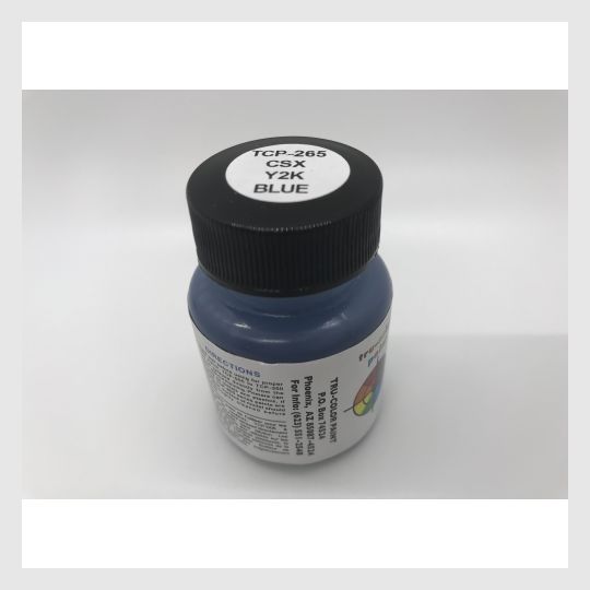 Tru-Color Paint, TCP-265, Airbrush Ready, CSX Blue (Original Color), 1